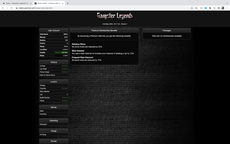 Screenshots - Gangster Legends V2